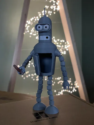 Bender Figurine (Modular, No Glue Required) Remixed by Hockey3405 ...
