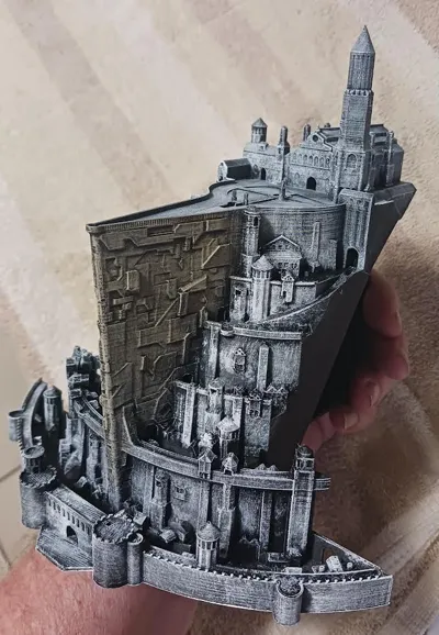 Bambu Tirith - A Minas Tirith Book Nook Tribute by The Ingenious Tinkerer MakerWorld: Download ...