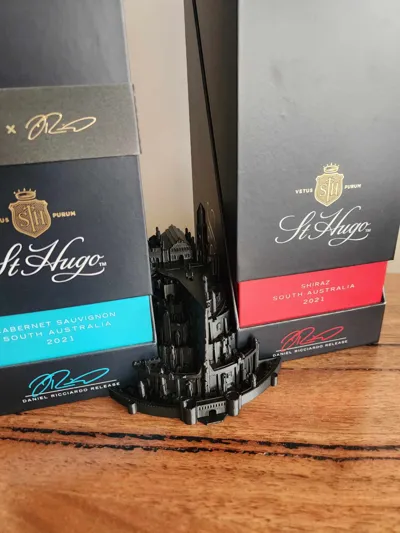 Bambu Tirith - A Minas Tirith Book Nook Tribute by The Ingenious Tinkerer MakerWorld: Download ...