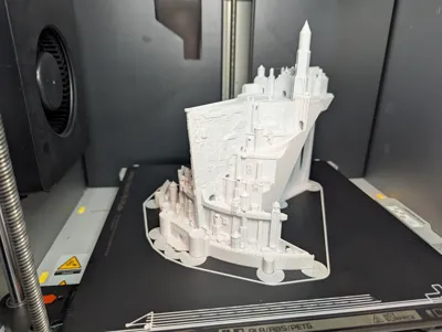 Bambu Tirith - A Minas Tirith Book Nook Tribute by The Ingenious Tinkerer MakerWorld: Download ...