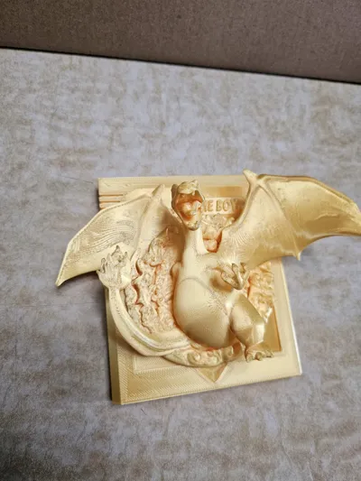 Charizard Pokemon Red Game Boy Nintendo Cartridge by ABC3D Models ...