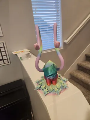 Bulbasaur Headphone Stand by Bulbasaur MakerWorld: Download Free 3D Models
