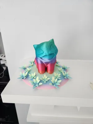 Bulbasaur Headphone Stand by Bulbasaur MakerWorld: Download Free 3D Models