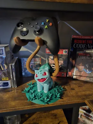Bulbasaur Headphone Stand by Bulbasaur MakerWorld: Download Free 3D Models