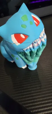 Bulbasaur Headphone Stand by Bulbasaur MakerWorld: Download Free 3D Models