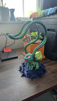 Bulbasaur Headphone Stand by Bulbasaur MakerWorld: Download Free 3D Models