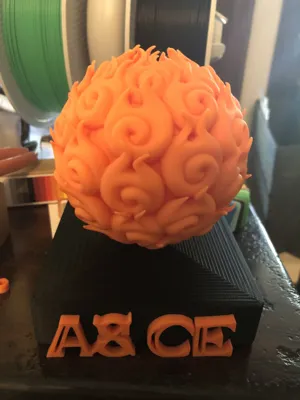 Devil Fruit | Mera Mera no Mi + Stand + ASCE Text by Gigitex MakerWorld ...