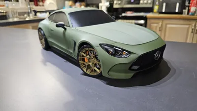AMG GT 63 Coupe - 1/10 Scale RC Car/Display Model - Free 3D Print Model ...