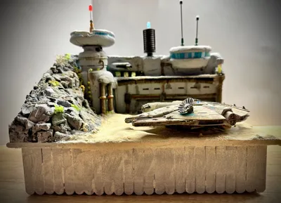 MagLev Millennium Falcon - Free 3D Print Model - MakerWorld
