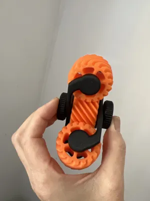 Triple helix gear spinner by Thorin Oakenshield MakerWorld: Download ...