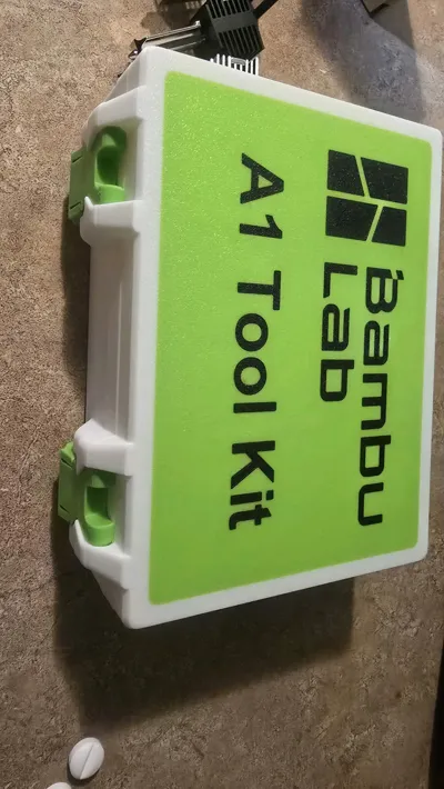A1 & A1 Mini Assessories or Tool Kit Snap Lock Box Remixed by Lars ...