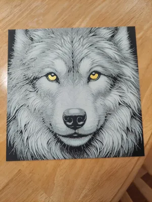 HueForge - Wolf by Ligurio MakerWorld: Download Free 3D Models