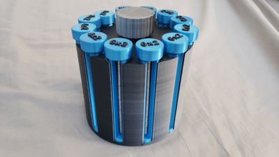 Magnet organizer (with magnet tubes) by Boudewijn Plomp MakerWorld ...