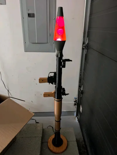 RPG-7 1:1 Scale PG-7VM Anti-tank Rocket - Free 3D Print Model - MakerWorld