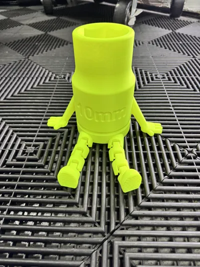 10mm Socket with articulated legs by JB Custom Designs MakerWorld ...