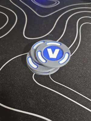 Fortnite V-Bucks – Multicolor & Print-Ready! by 3Dmudel.ee MakerWorld ...