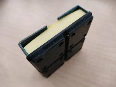 Gridfinity Pop-Up Post-It Note Holder - Free 3D Print Model - MakerWorld