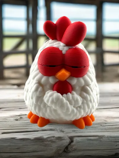 Cool Chicken by 3DPrintyi MakerWorld: Download Free 3D Models