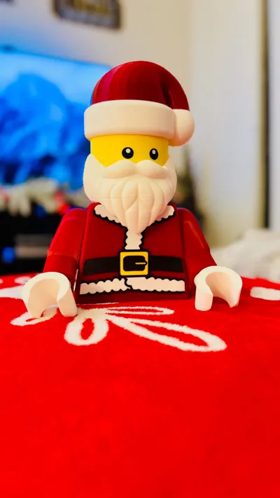 Santa Claus Legos brick style (optimized) - Free 3D Print Model ...