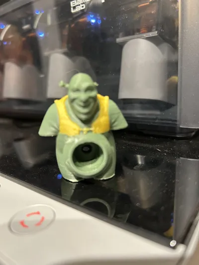 Shrek toothpaste cap Remixed by samu333 MakerWorld: Download Free 3D Models