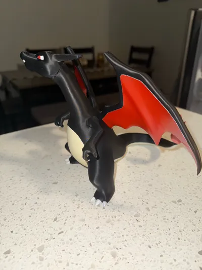 Charizard (Pokemon) Multipartes 85mm de Altura - Modelo gratuito para ...