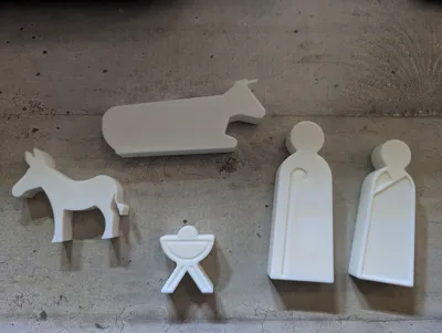 Nacimiento con figuras por Marvin MakerWorld: Descarga Modelos 3D Gratuitos