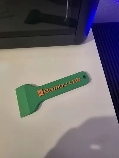 Bambu Lab Bed Scraper by Johny3D MakerWorld: Download Free 3D Models