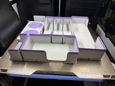 Gridfinity Kitchen Drawer (Parametric) Remixed by Trinitor MakerWorld ...