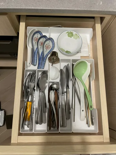 Gridfinity Kitchen Drawer (Parametric) Remixed by Trinitor MakerWorld ...