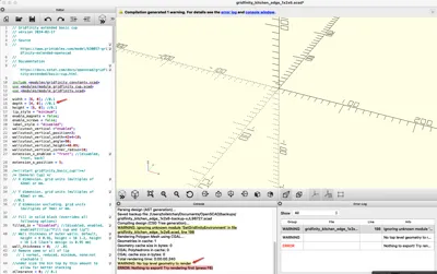 Gridfinity Kitchen Drawer (Parametric) Remixed by Trinitor MakerWorld ...