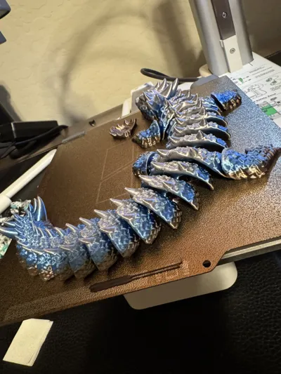 The Bone Shaper - Articulated Dragon by hollowmaker MakerWorld ...