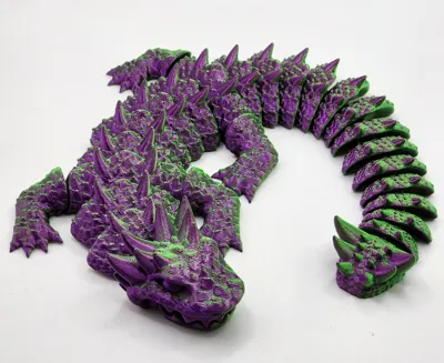 The Bone Shaper - Articulated Dragon by hollowmaker MakerWorld ...