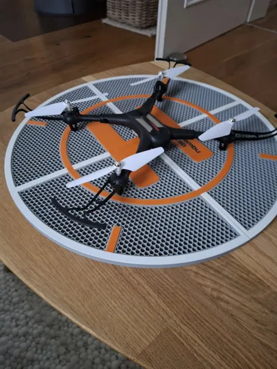 Drone Landing Pad 400mm - Free 3D Print Model - MakerWorld