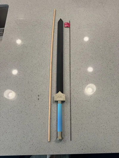 Sokka Meteoroid Sword Avatar the Last Airbender - Free 3D Print Model ...