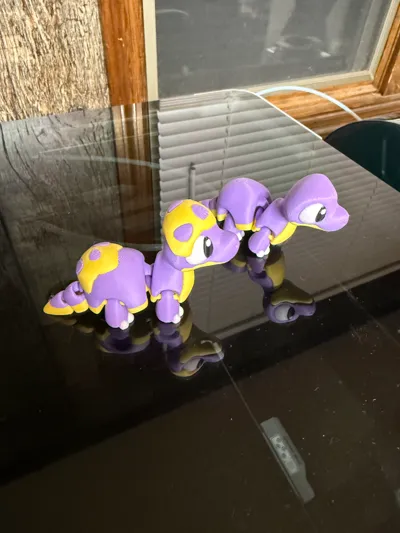 Flexi Baby Dino Brachiosaurus by 3DGOB MakerWorld: Download Free 3D Models