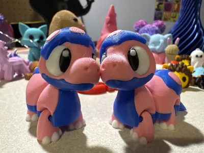 Flexi Baby Dino Brachiosaurus by 3DGOB MakerWorld: Download Free 3D Models