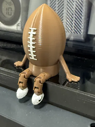 Football with articulated legs by JB Custom Designs MakerWorld ...