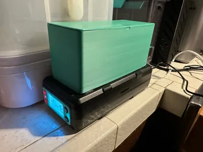 Desiccant dryer and cover for Polymaker Polydryer - Free 3D Print Model ...