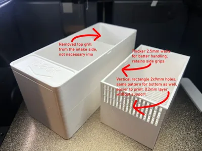 Desiccant dryer and cover for Polymaker Polydryer - Free 3D Print Model ...