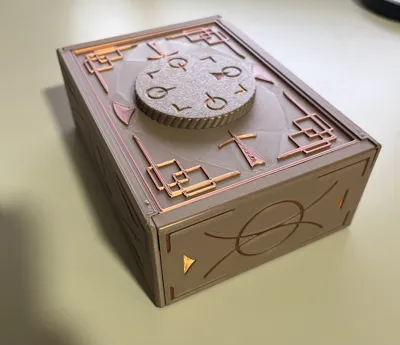 Enigma Puzzle Box with larger dial / better grip Remixed by bbking ...