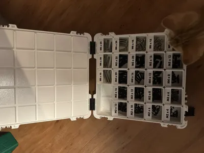 Gridfinity Metric Screw Bins by morellid97 MakerWorld: Download Free 3D ...