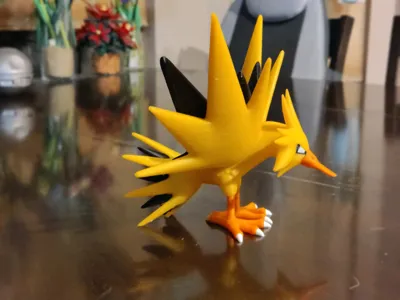 Zapdos Multicolor - Free 3D Print Model - MakerWorld