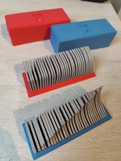 Radius Gauge Set with Box by beck MakerWorld: Download Free 3D Models
