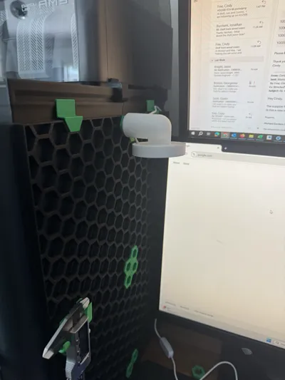 Printer Side Panel Honeycomb Storage Wall by Wile E. 3D MakerWorld ...