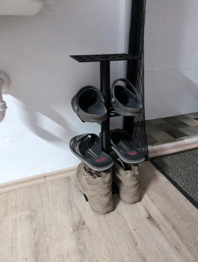 Shoe Stacker -Quick print way to stack your shoes. by DrkPxl MakerWorld ...