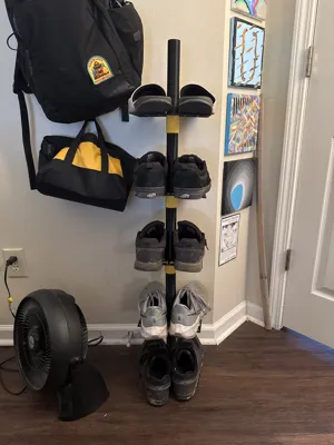 Shoe Stacker -Quick print way to stack your shoes. - Free 3D Print ...