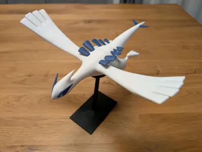 249 Lugia Flying Pose - Free 3D Print Model - MakerWorld