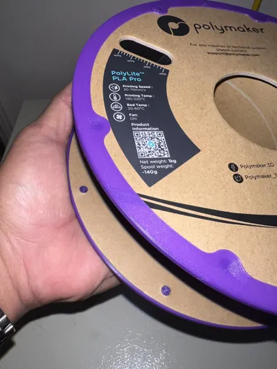 PolyMaker/PolyLite/PolySonic AMS Spool Adapter by bennny MakerWorld ...