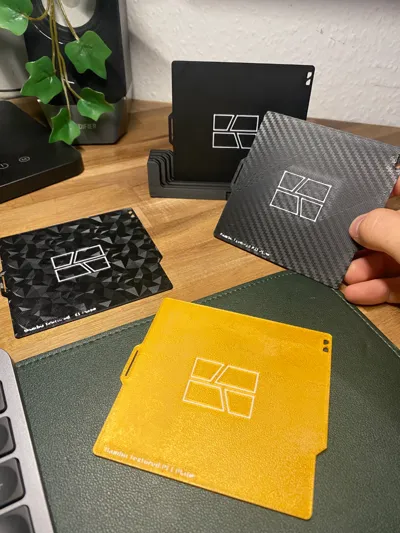 Bambu Plate Coaster by 3D Paint Lab - MakerWorld