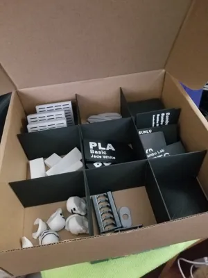 Updated PARAMETRIC BambuLabs Filament Box Divider by Dannn_3d ...